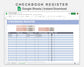 Google Sheets - Checkbook Register - Sweet – kjunstudio
