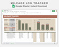 Google Sheets - Mileage Log Tracker - Earthy – kjunstudio