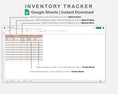 Google Sheets - Inventory Tracker - Neutral – kjunstudio