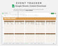 Google Sheets - Event Planner - Boho – kjunstudio