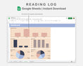 Google Sheets - Reading Log - Sweet – kjunstudio