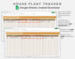 Google Sheets - House Plant Tracker - Boho – kjunstudio