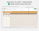 Google Sheets - House Plant Tracker - Boho – kjunstudio
