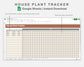 Google Sheets - House Plant Tracker - Earthy – kjunstudio