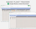 Google Sheets - House Plant Tracker - Sweet – kjunstudio