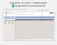 Google Sheets - House Plant Tracker - Sweet – kjunstudio