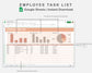 Google Sheets - Employee Task List - Neutral – kjunstudio