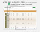 Google Sheets - Weekly Organizer for Virtual Assistant Business - Boho ...
