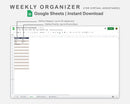 Google Sheets - Weekly Organizer for Virtual Assistant Business - Swee ...