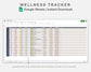 Google Sheets - Wellness Tracker - Sweet – kjunstudio