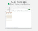 Google Sheets - Task Tracker - Boho – kjunstudio