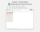 Google Sheets - Task Tracker - Earthy – kjunstudio