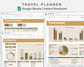 Google Sheets - Travel Planner - Boho – kjunstudio