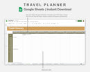 Google Sheets - Travel Planner - Boho – kjunstudio