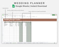 Google Sheets - Wedding Planner - Earthy – kjunstudio