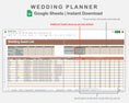 Google Sheets - Wedding Planner - Earthy – kjunstudio