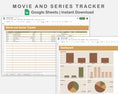 Google Sheets - Movie and Series Tracker - Boho – kjunstudio