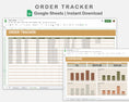 Google Sheets - Order Tracker - Boho – kjunstudio