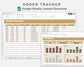 Google Sheets - Order Tracker - Boho – kjunstudio