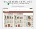 Google Sheets - Online Shopping Tracker - Earthy – kjunstudio