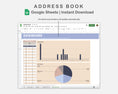 Google Sheets - Address Book - Sweet – kjunstudio