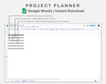 Google Sheets - Project Planner - Earthy – kjunstudio