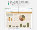 Google Sheets - Donation Tracker - Boho – kjunstudio