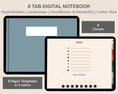 Digital Notebook 8 Tab - Landscape - Retro – kjunstudio