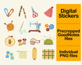 Digital Sticker - Craft Time – kjunstudio