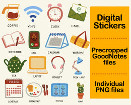 Digital Sticker - Work from home – kjunstudio