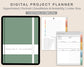 Digital Project Planner - Portrait - Boho – kjunstudio