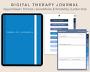 Digital Therapy Journal - Classic Blue – kjunstudio
