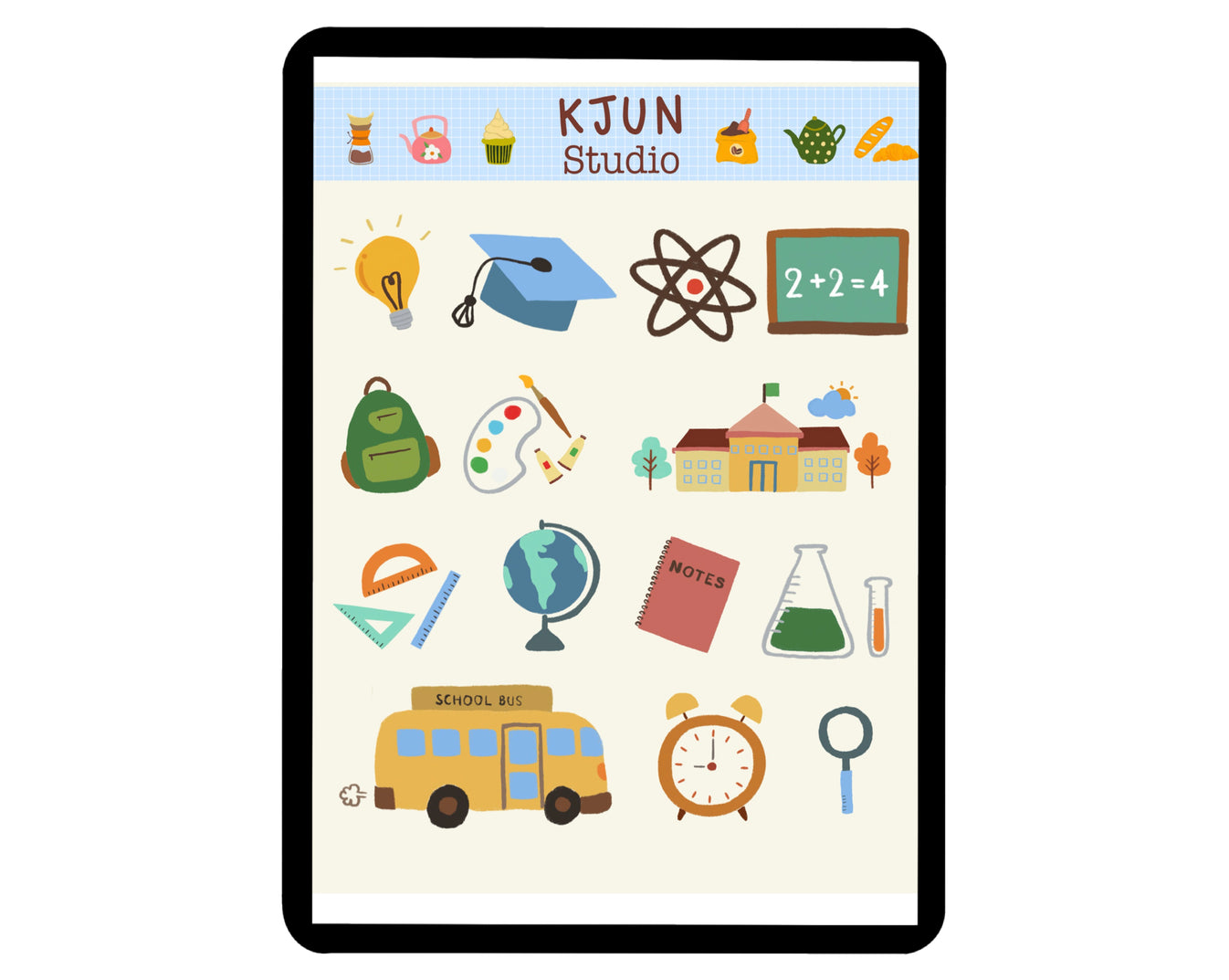 Digital Sticker - Study – kjunstudio