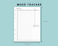 B6 Wide Inserts - Mood Tracker – kjunstudio