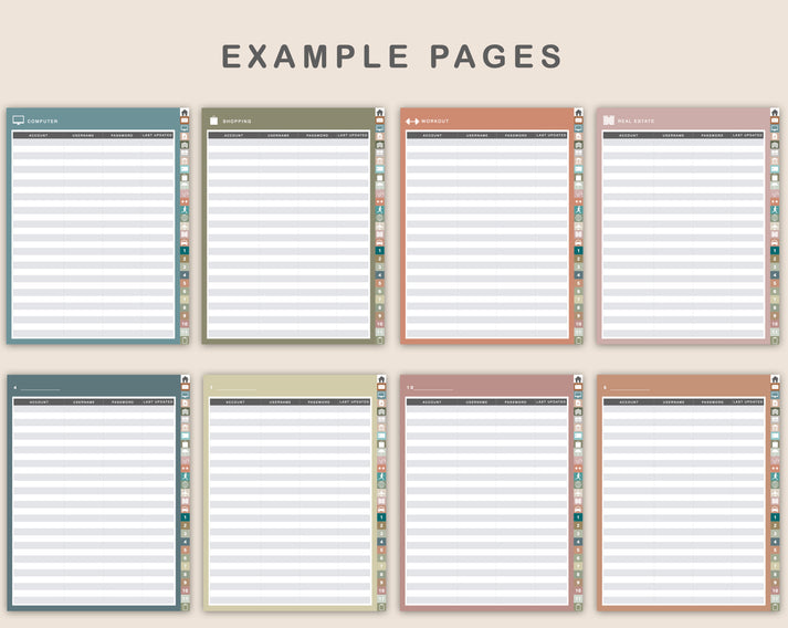Digital Password Keeper Table - Neutral – kjunstudio