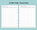 B6 Wide Inserts - Symptom Tracker – kjunstudio