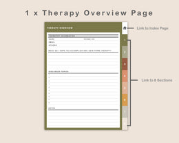 Digital Therapy Journal - Boho – kjunstudio