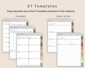 Digital Faith Planner - Boho – kjunstudio